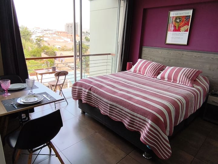 501 Céntrico Apartamento Estudio Con Balcón - Tacna