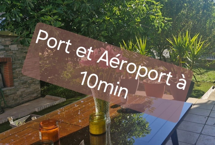 💖Port Bastia/ Aéroport Bastia-poretta à 10 Min😉 - Bastia