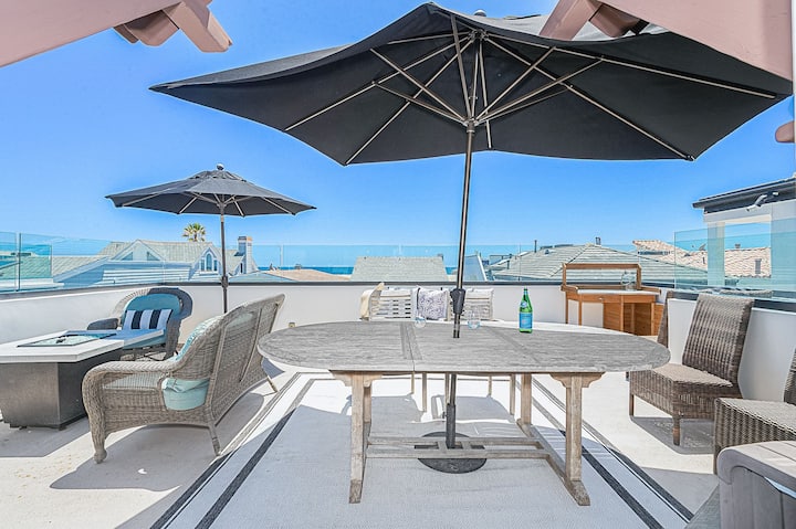 Luxury Single-family Vacation Home | Roof-top Deck And A/c | The Perfect Vacation Headquarters! - Newport Beach, CA