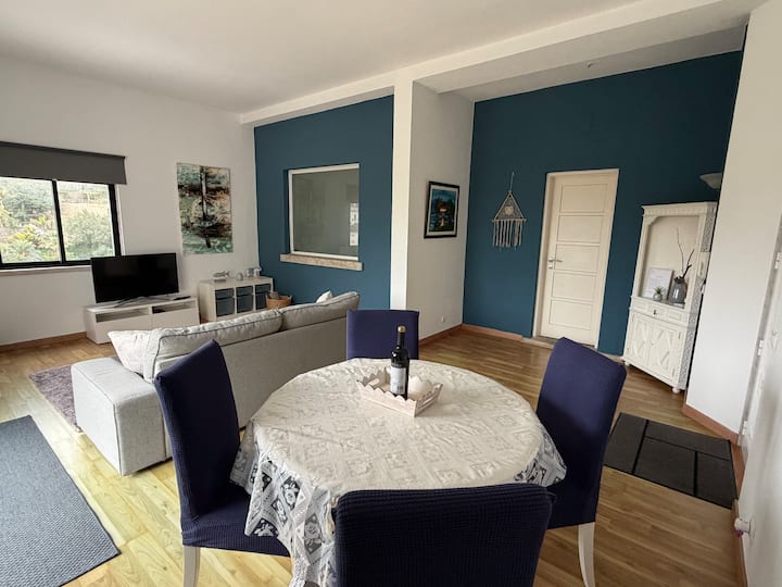 Maria Casa Rústica 80m2 Vista Mar 300 Metros Praia - Estoril