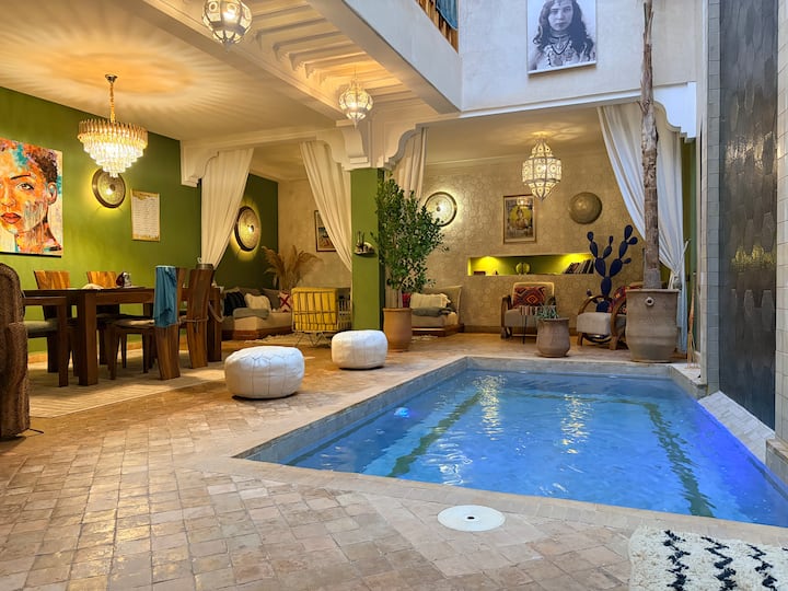 Riad Jamila. Avec Piscine Et Petit Déjeuner Offert - Marrakesch