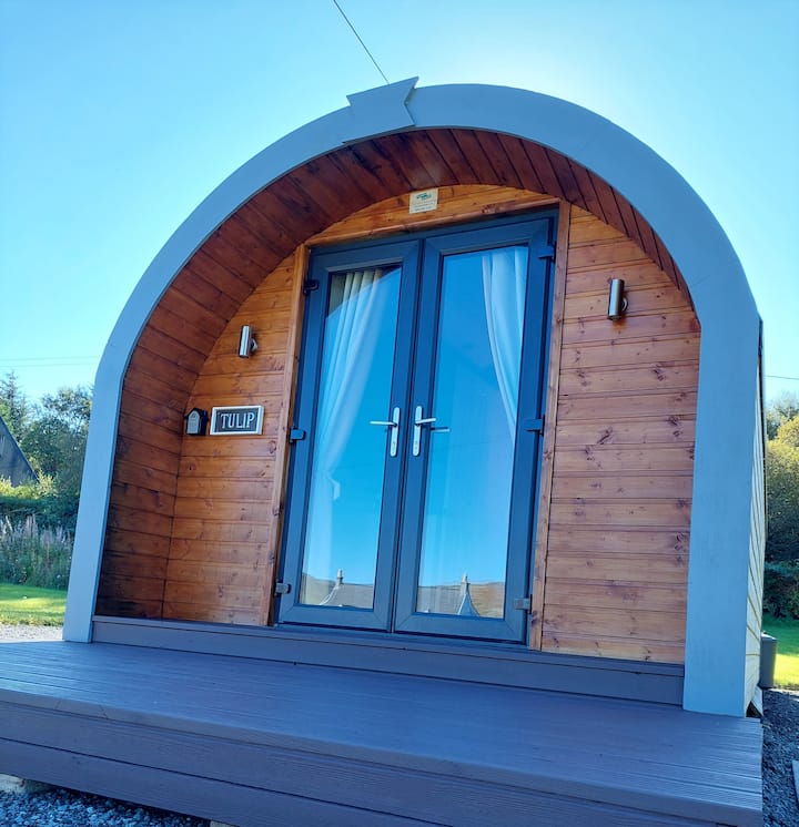 Loch Harport Pods, Isle Of Skye
Tulip Pod - Skye