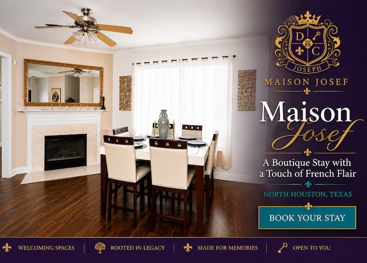 Spacious North Houston (Maison Josef) - Tomball, TX