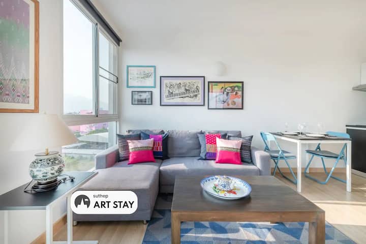 Mountain View Balcony, Blissful Local Living - Chiang Mai