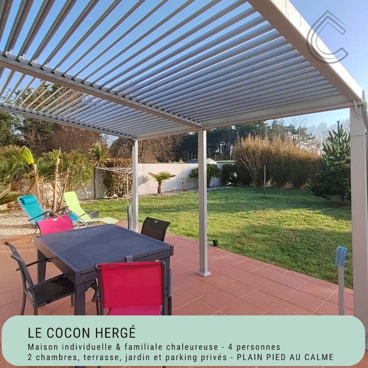 Cocon Hergé - Idéal Séjour Au Calme - Linge Inclus - Le Château-d'Olonne