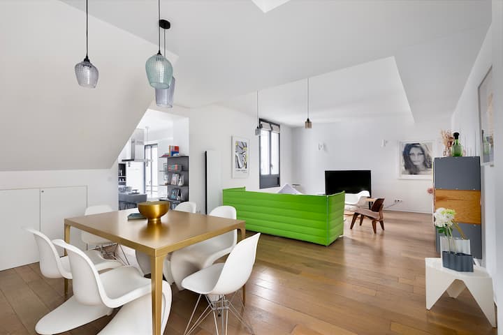 Loft Luxe Paris Centre République (Pr. Marais) - Paris