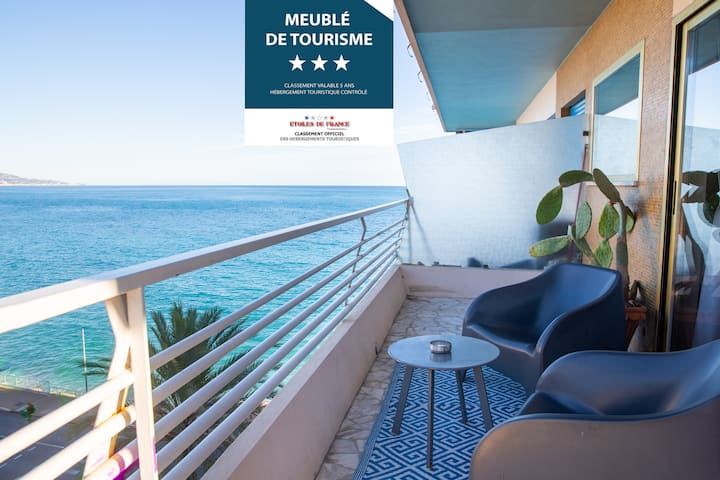 Appartement Design Avec Terrasse - Vue Mer - Menton