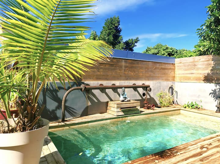 Belle Villa Avec Piscine Quartier Terre Rouge - La Réunion