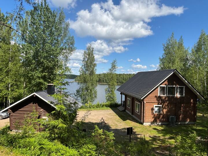 Villa Hiekkaranta Cozy Cottage By The Lake Simpele - Parikkala