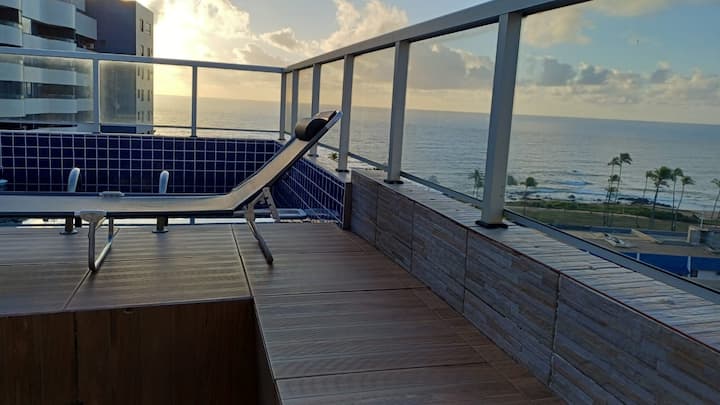 Cobertura Duplex: Piscina Privativa E Vista Mar - Salvador