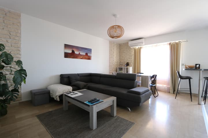 ÉLégant T3 Avec Vue & Piscine – Mougins/cannes - Mougins