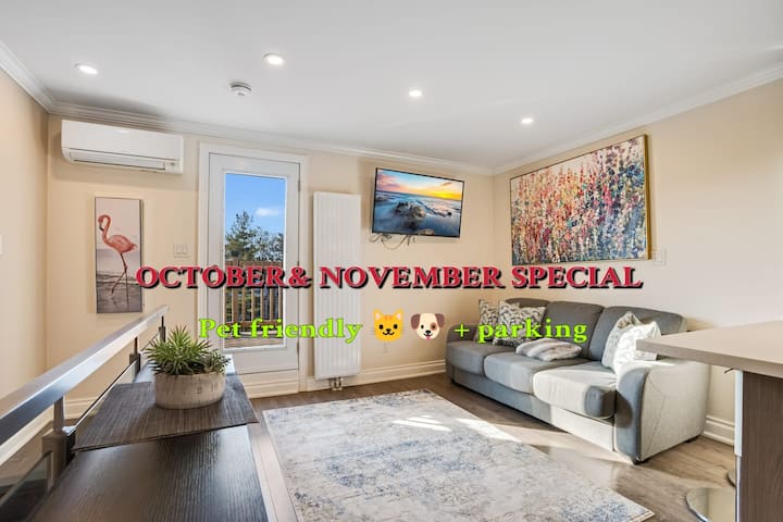 High Park 1 Br Close To Subway - 多倫多