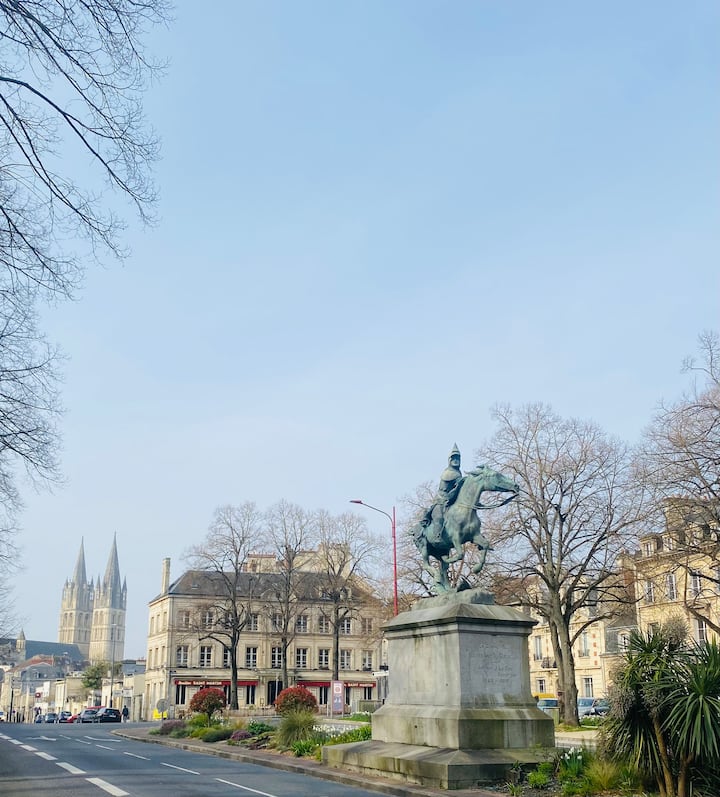 Grand F3 Caen Hyper Centre Historique - Caen