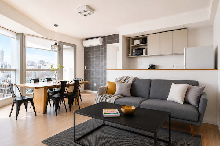Nido X Bellini Esmeralda Modern 2-bdrm W/pool - Recoleta