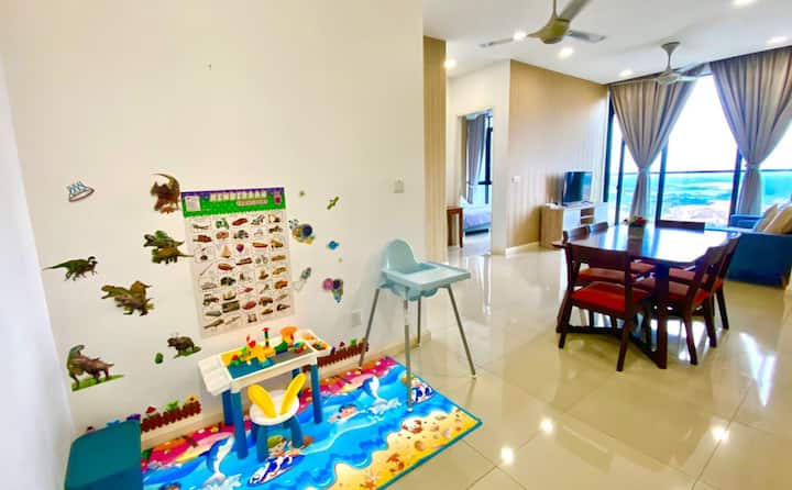 Dpristine-mins Walk To Legoland+3bwifi+kids Corner - Iskandar Puteri