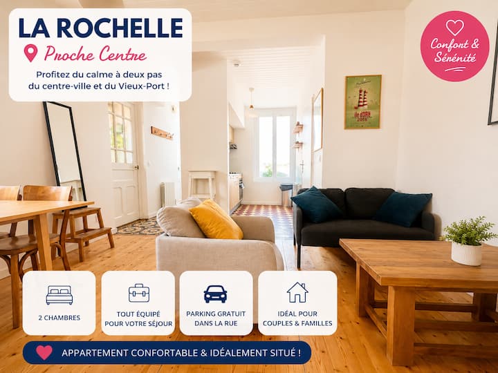 Maison Vacances 10 Min Vieux-port - La Rochelle
