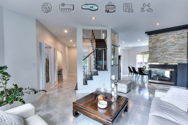 Maison Luxueuse | Spa & Piscine - Montreal