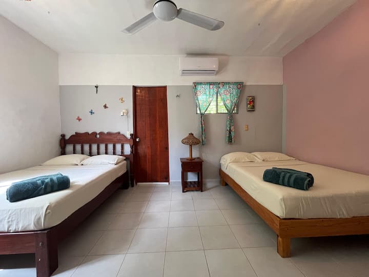 "Casa Cacao" 5 Cuadras De La Laguna Cerca Del Ado - Bacalar
