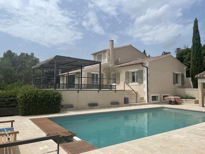 Beautiful Air-conditioned Mas In Fontvieille - Fontvieille