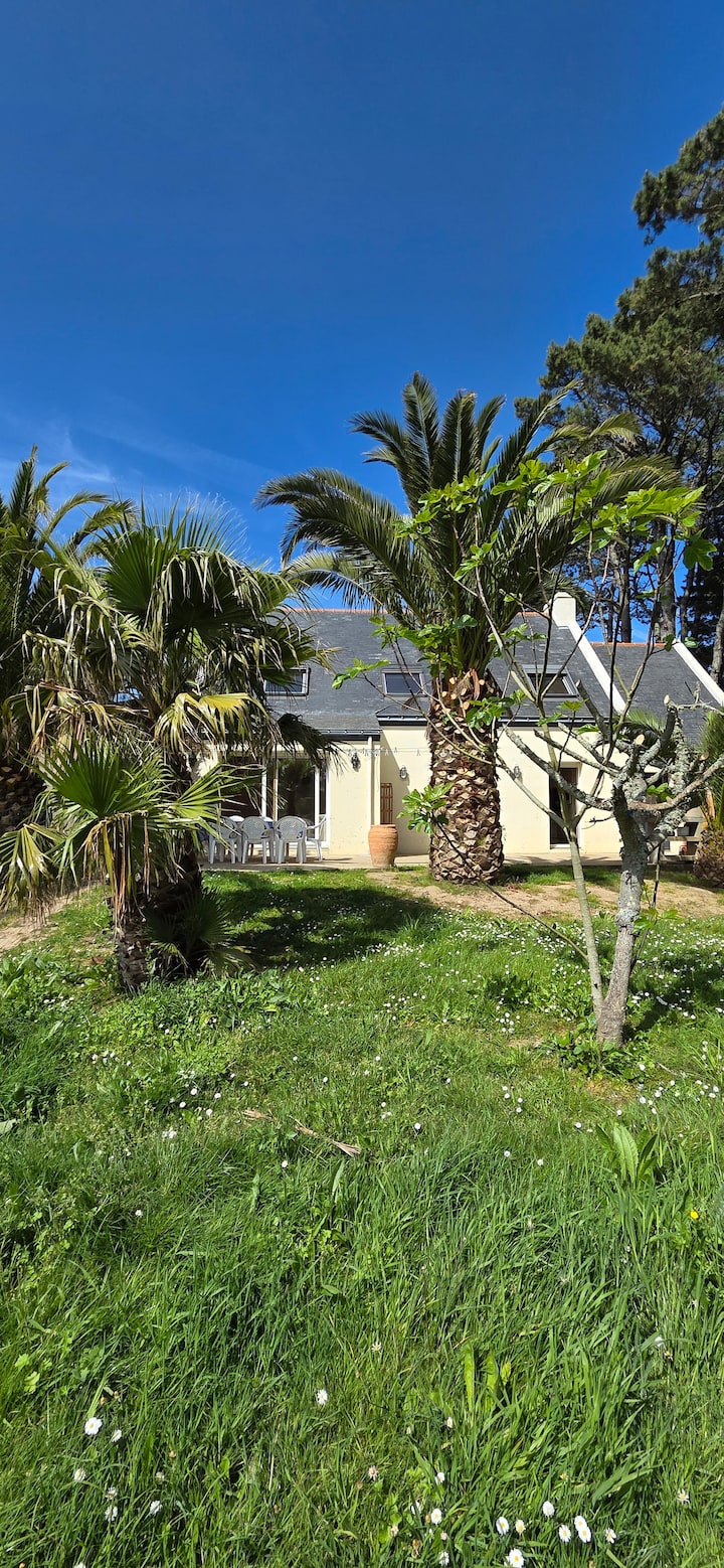 Maison 8 Pers, 4 Ch, Jardin 1000m² Bbq - Groix