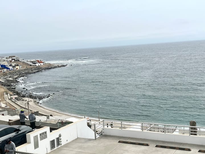 Apt. With Spectacular Ocean View, In Punta Hermosa - Lima
