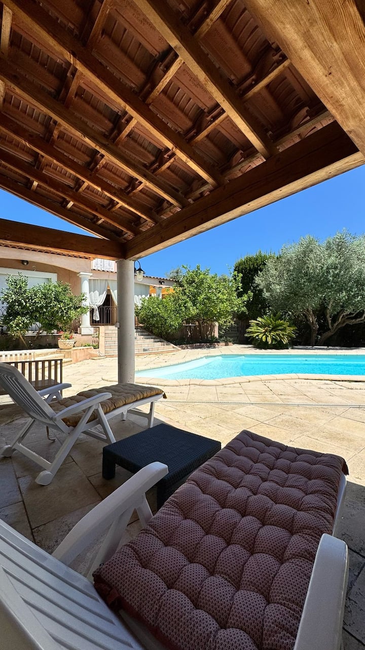 La Villa Des Citronniers 750m Mer / Piscine Jardin - Six-Fours-les-Plages