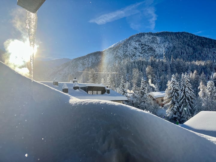 Deliziosa Mansarda Engadinese - Zuoz