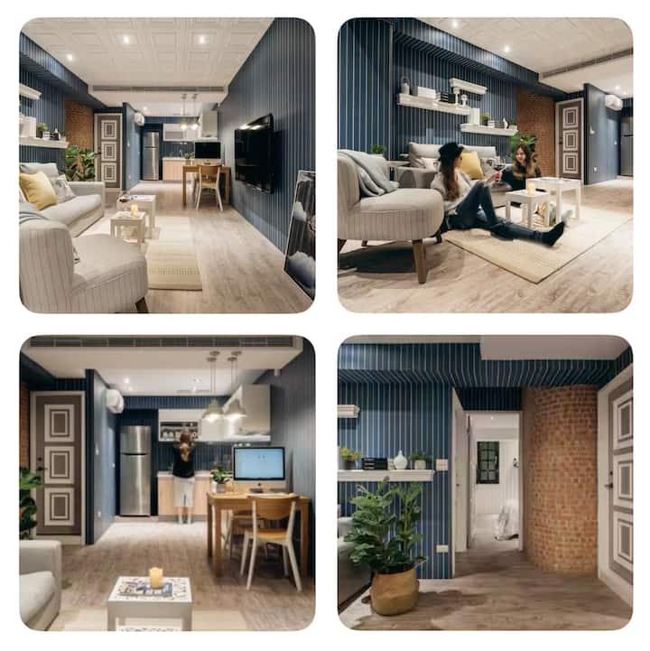 Apt B. Welcome Taipei Long Stay 4 Ppls, 3 Mins Mrt - Da’an District