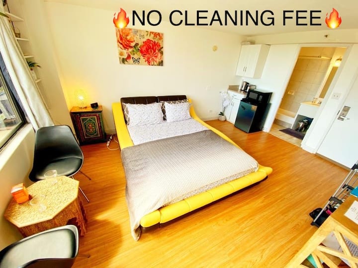No Cleaning Fee Cute Studio Heart Of Waikiki - Honolulu