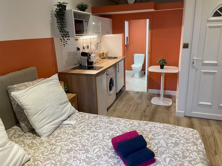 Studio Cosy à 15 Min Gare Part Dieu Tram T3 - Bron