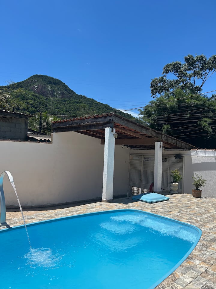 Casa Com Piscina E áRea Gourmet/cozinha Externa - Caraguatatuba