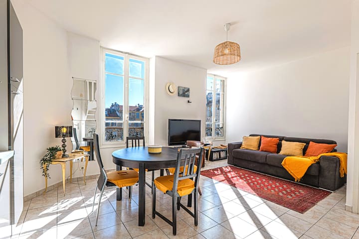 Duplex - Cœur De Nice - Promenade Des Anglais 2min - Nice