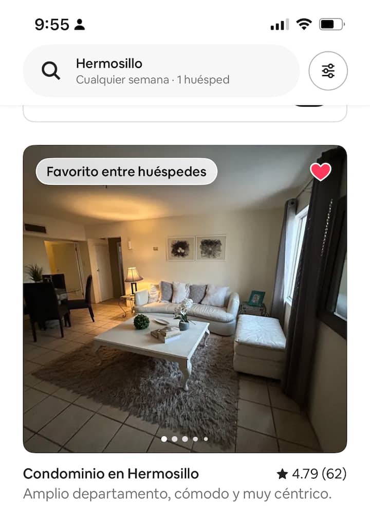 Amplio Departamento, Cómodo, Muy Céntrico Factura - Hermosillo