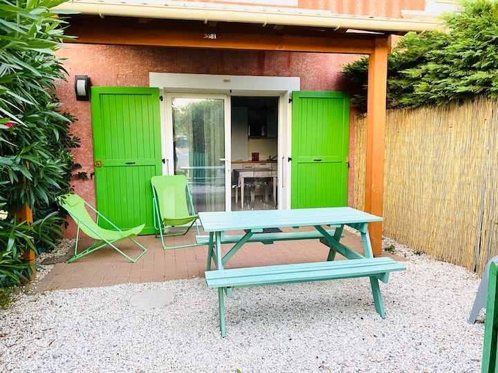 Jolie Marina Avec Jardin Et Complexe Piscine -3081 - Le Barcarès