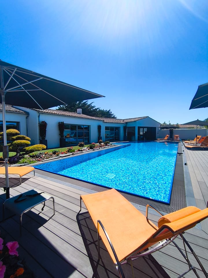 ღ Magnifique Villa, Piscine, Proche Plage - Île de Ré