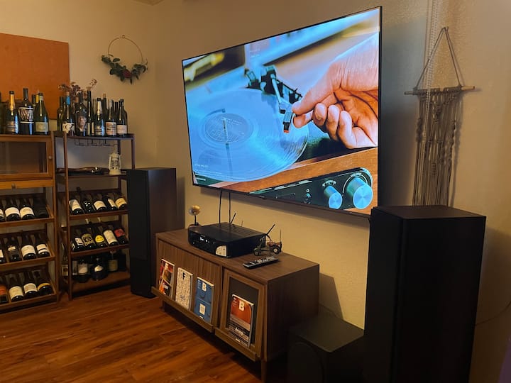 [Kamashram] 하이파이 스피커와 경리단 뷰 테라스  Hi-fi Music Room - Seoul