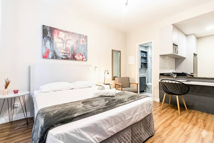 Studio 1510 - Ao Lado De Alphaville - A/c - Barueri