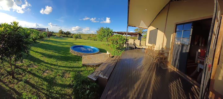 Maanzoni Tented Cottage Lukenya Wildlife Estate - Kenya