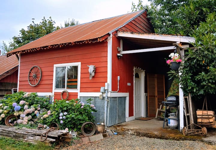 Tiny Farm Cabin  Roughing It,  Bring Your Bedding - Shelton, WA
