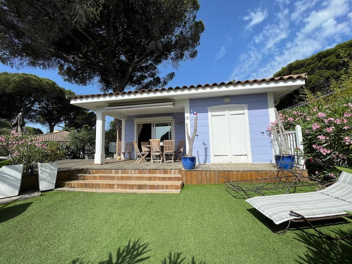 Maison Bois Avec Piscine Lagon - Cogolin