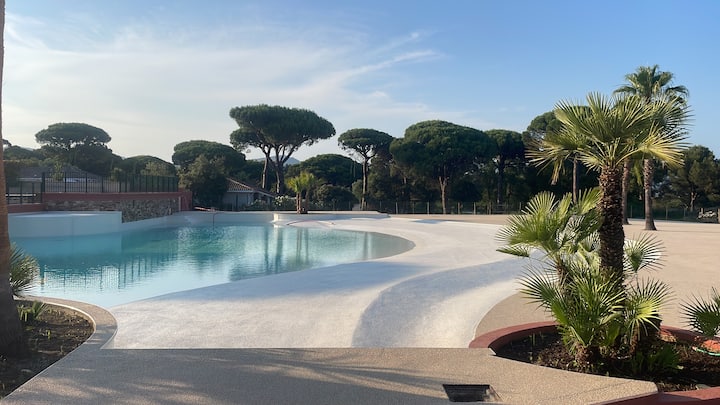 Maison Bois Avec Piscine Lagon - Ramatuelle