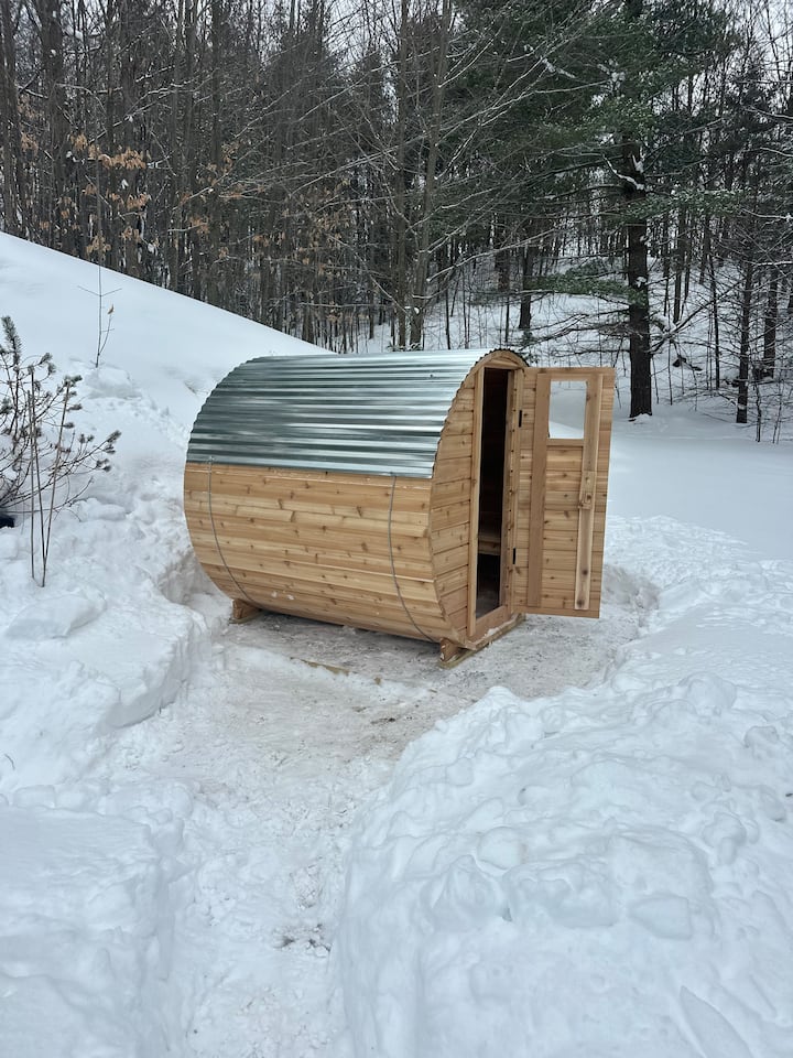 Wellness Retreat: Sauna, Lakeview, 15 Acres Forest - Suttons Bay, MI
