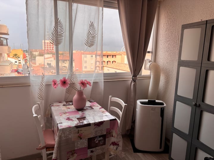 Charmant Studio Pour Couple Clim Et Parking Privé - Agde