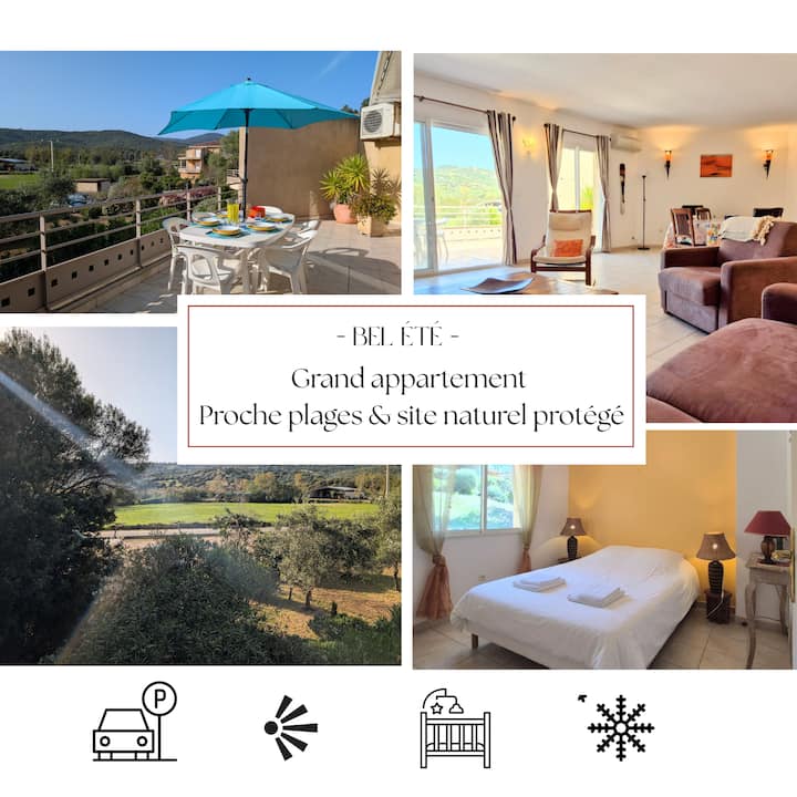 Grand Appartement De 95 M2 Vue éTang Detanchiccia - Serra-di-Ferro