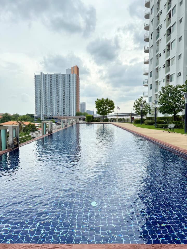 ⚜ Comfy, Design&wide Space / 3 Mins To Bts ⚜ - Thailand