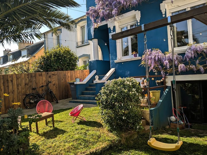 Maison De Charme Avec Jardin Proche Capucins - Brest, France