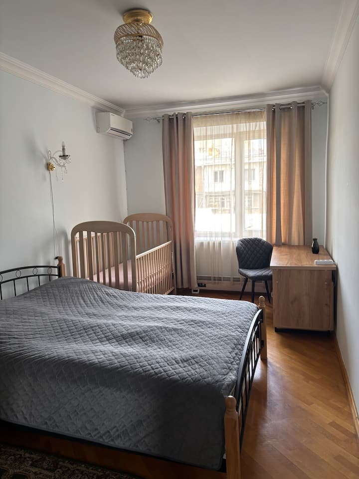 Spacious & Quiet 2-bdr Downtown Apt + Guide-driver - Jerewan