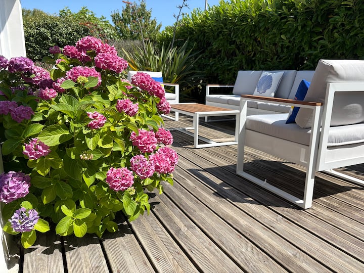 Maison & Jardin En Plein Centre Du Village - Piriac-sur-Mer