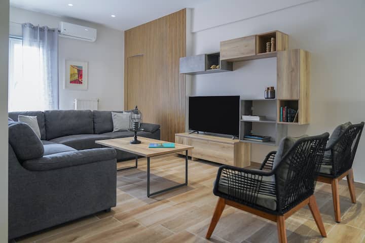 Anna's Penthouse Near The Sea. - Chania