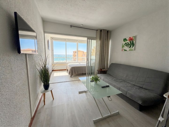 Sudio Avec Vue Imprenable Sur La Mer - Le Barcarès